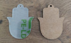 Hansa Hand (40mmx40mm) - Dream Catcher Crafts